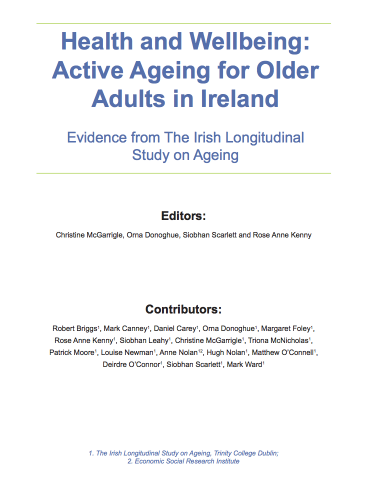Health and Wellbeing: Active Ageing for Older Adults in Ireland – The ...